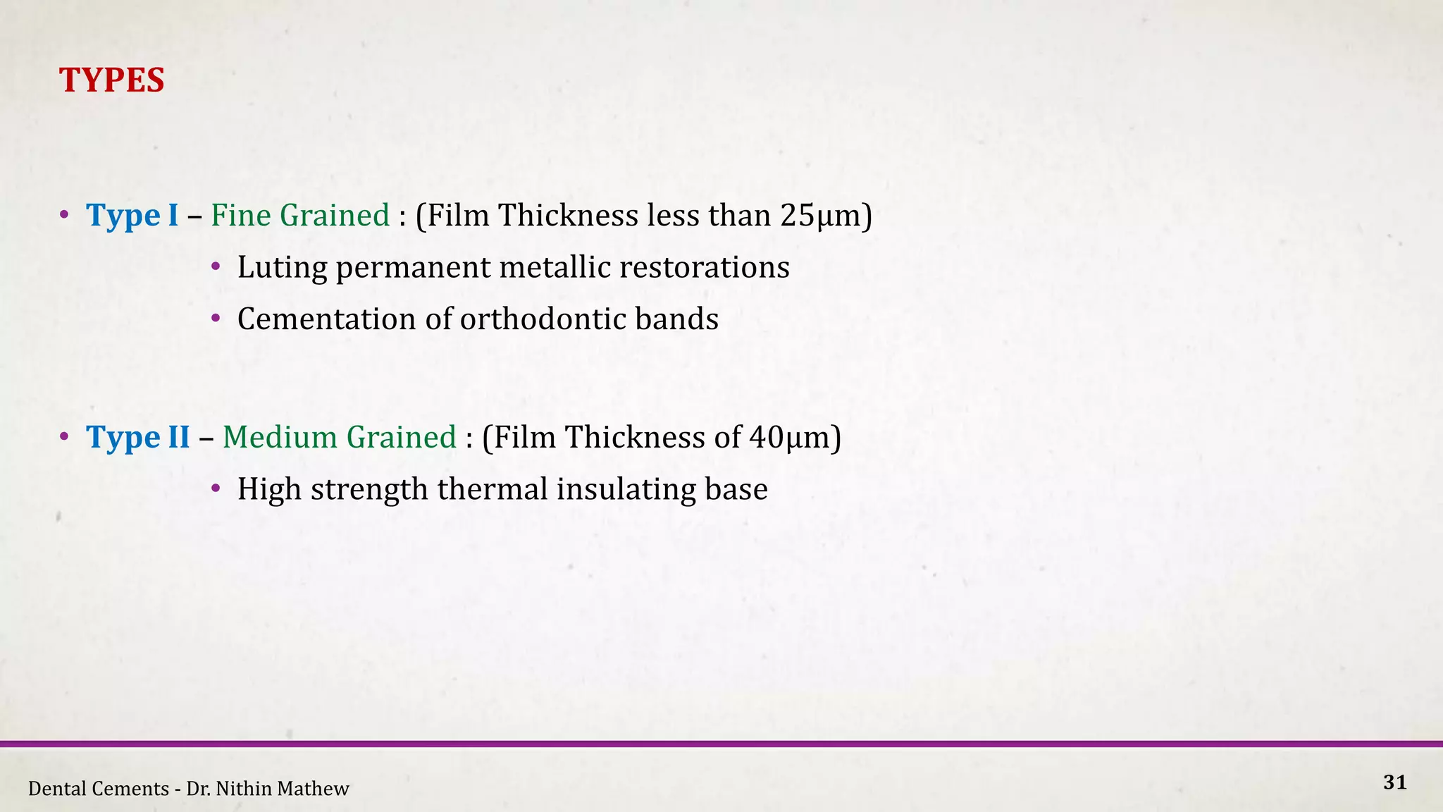 Dental Cements | PDF