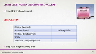 Dental Cements | PDF