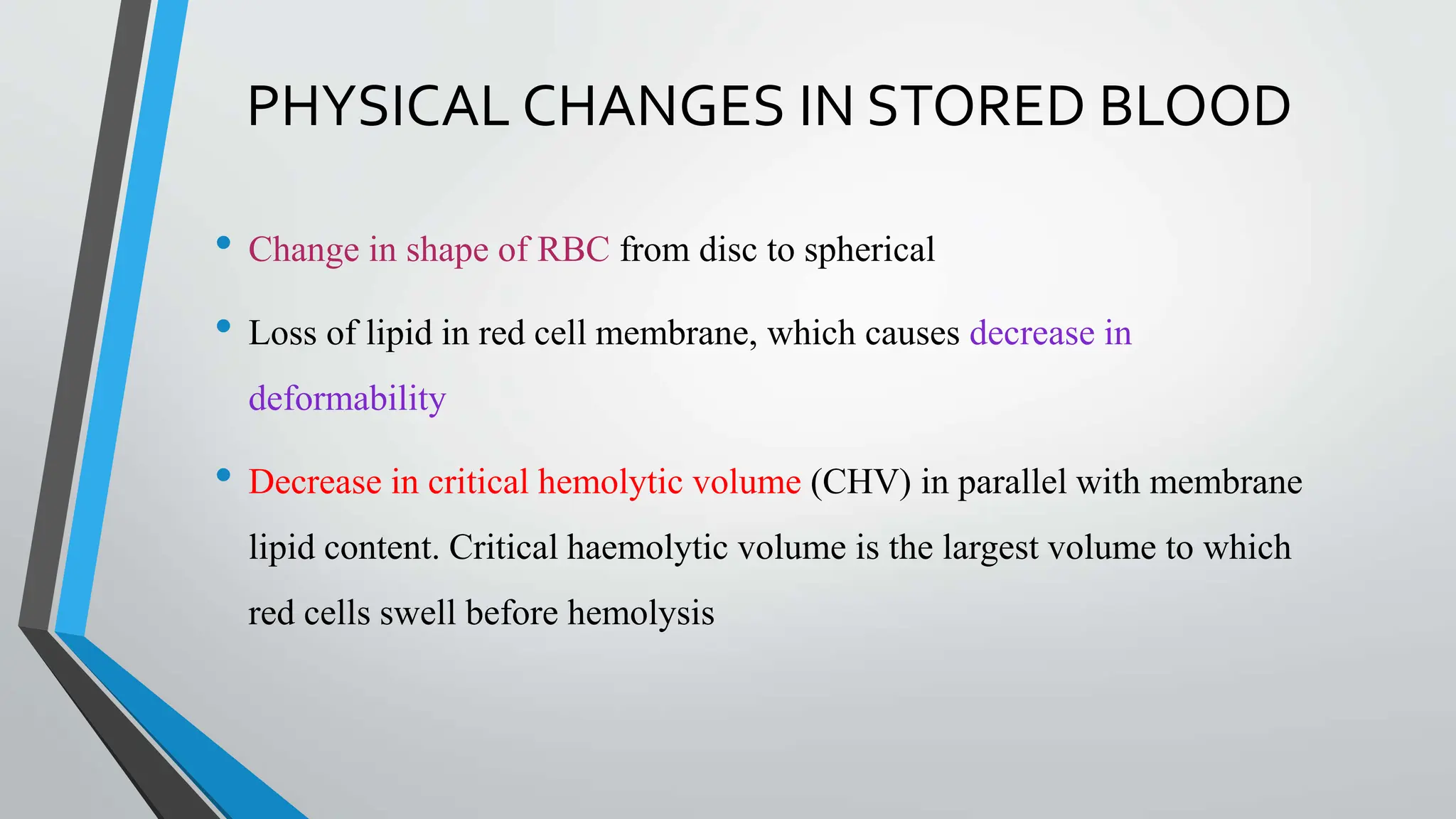 Storage of Blood Components- equipments, effects of improper storage ...