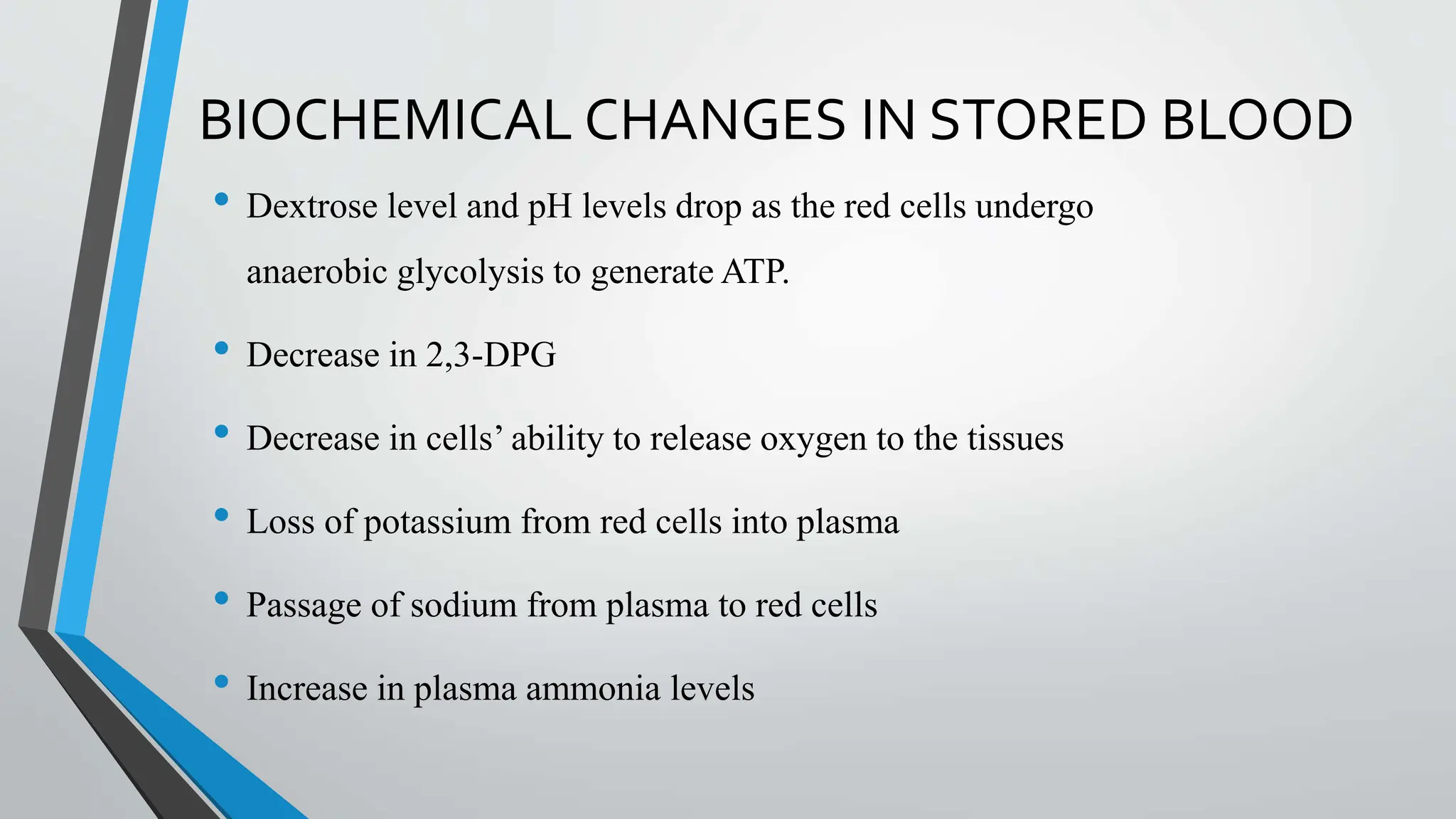 Storage of Blood Components- equipments, effects of improper storage ...