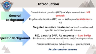 Presentation on behavioral response of ruminants to gastrointestinal ...