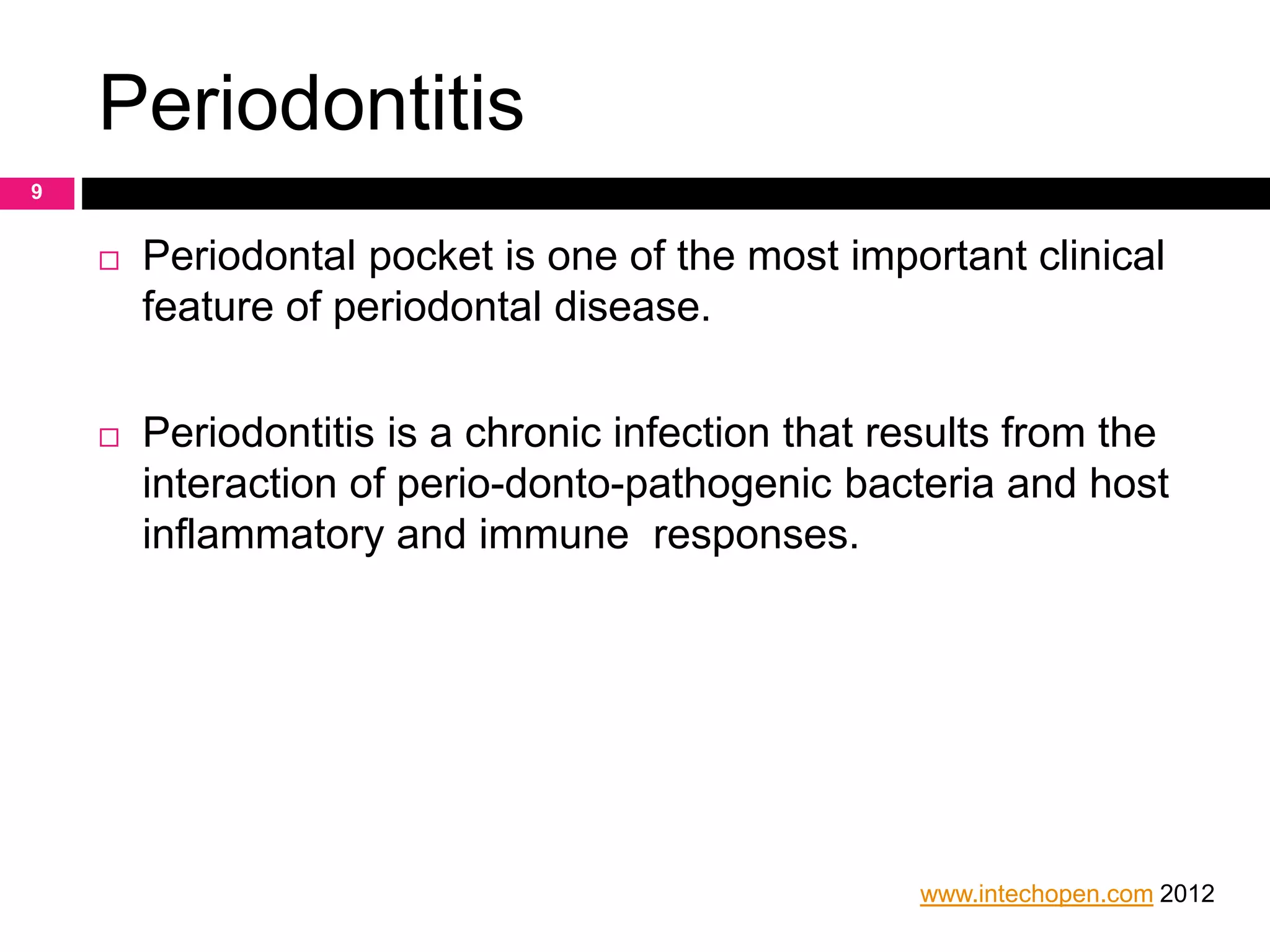 Etiopathogensis of periodontal pocket | PPTX