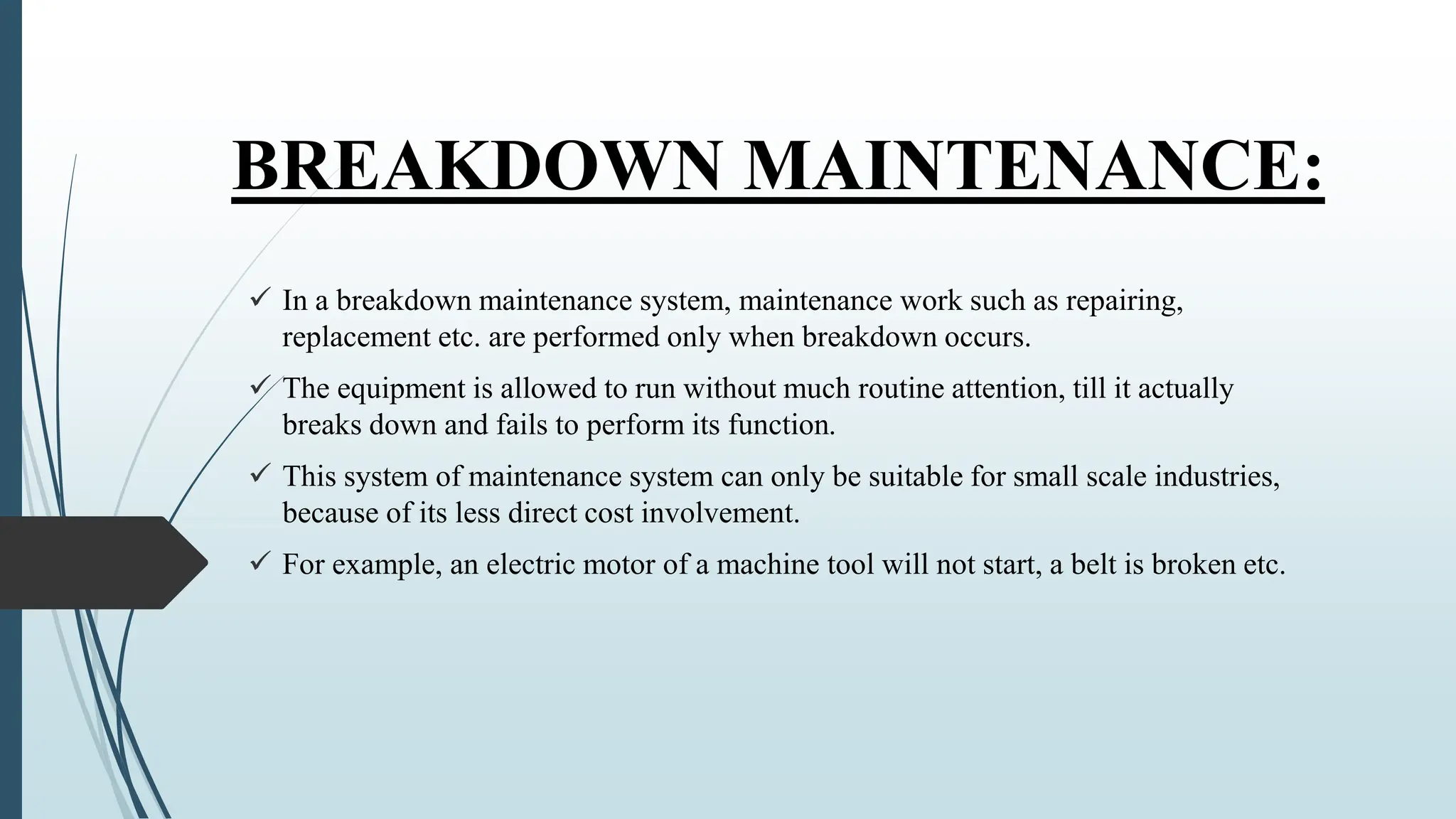 seminar on plant maintenance ENGINEERING | PPTX