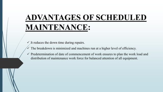 seminar on plant maintenance ENGINEERING | PPT