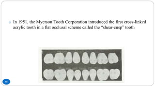 Occlusion in Complete Denture | PPTX