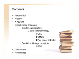 Image receptors in Dentistry | PPTX
