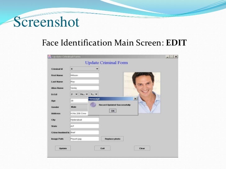 HUMAN FACE IDENTIFICATION
