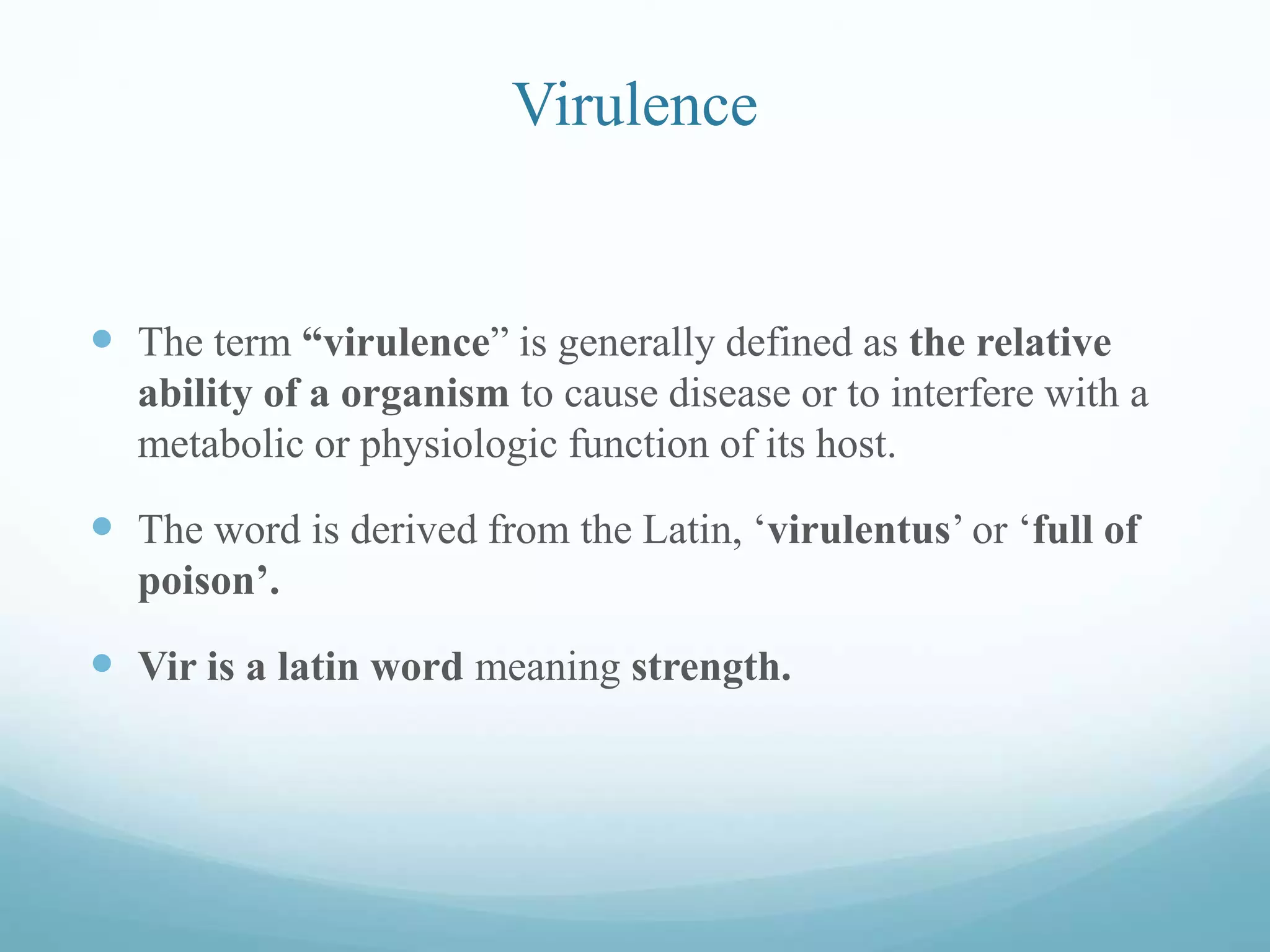 Bacterial Virulence Factors in Periodontology | PPTX