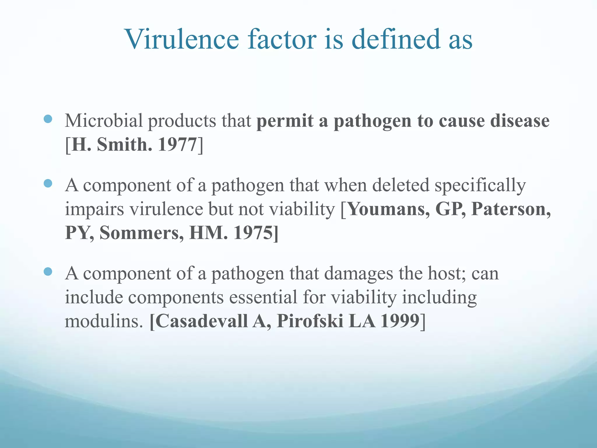 Bacterial Virulence Factors in Periodontology | PPTX