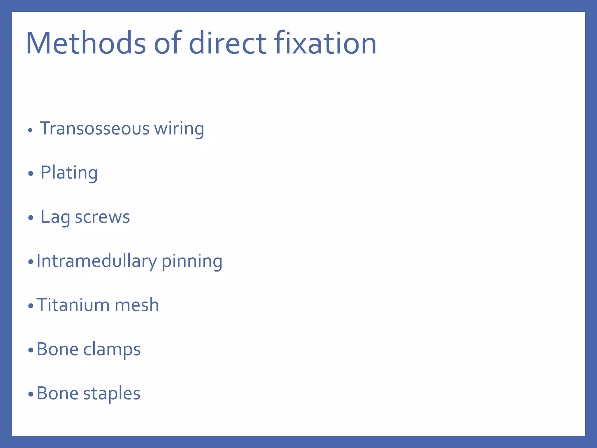 fixation systems in maxillofacial fractures | PPTX