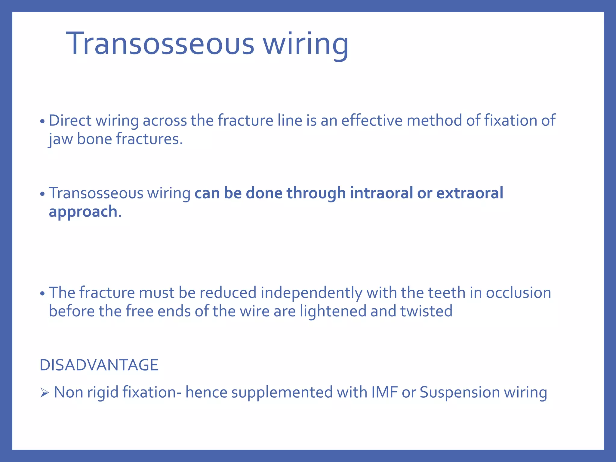 fixation systems in maxillofacial fractures | PPTX