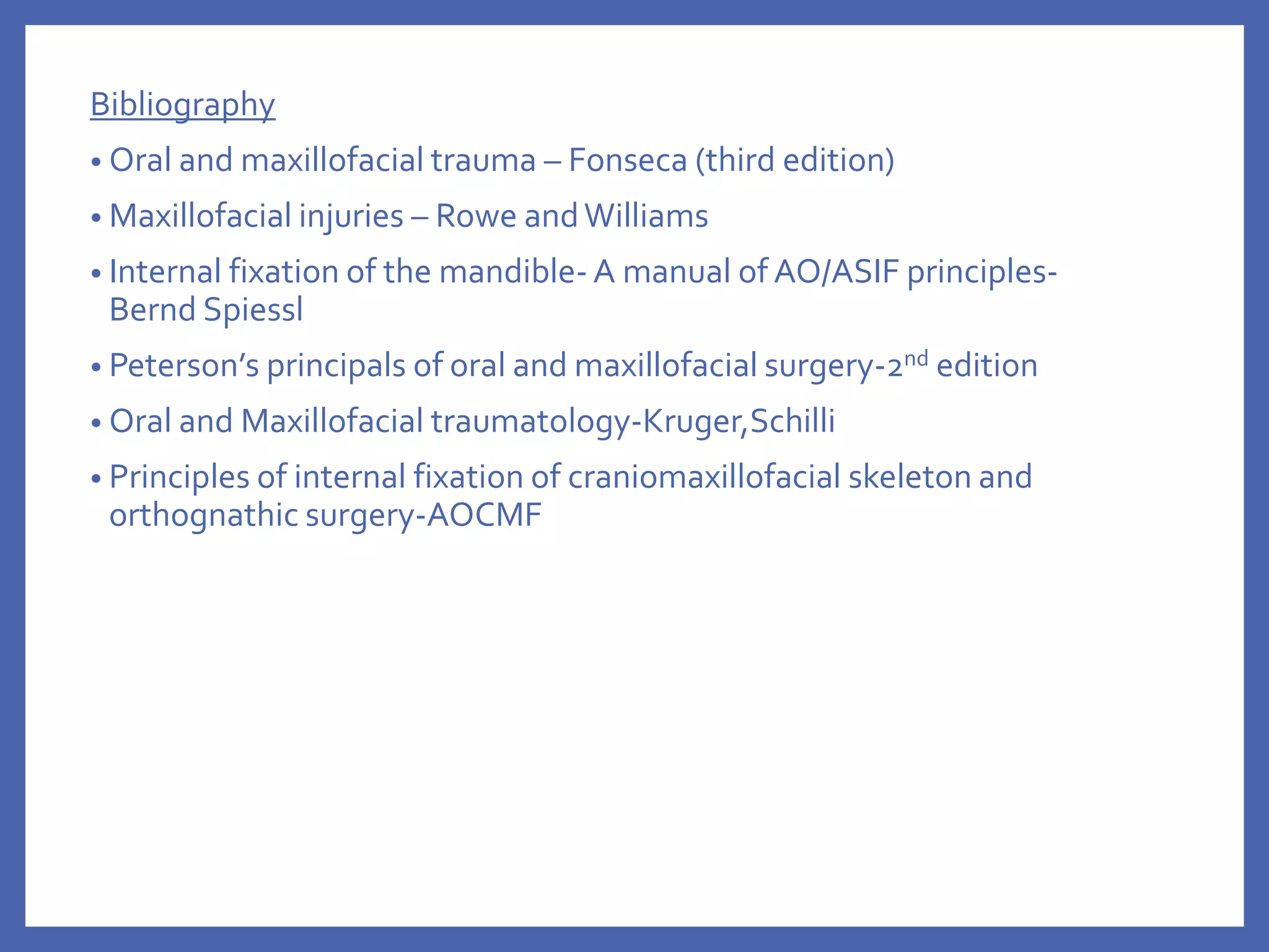 fixation systems in maxillofacial fractures | PPTX
