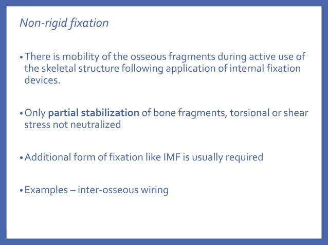 fixation systems in maxillofacial fractures | PPTX