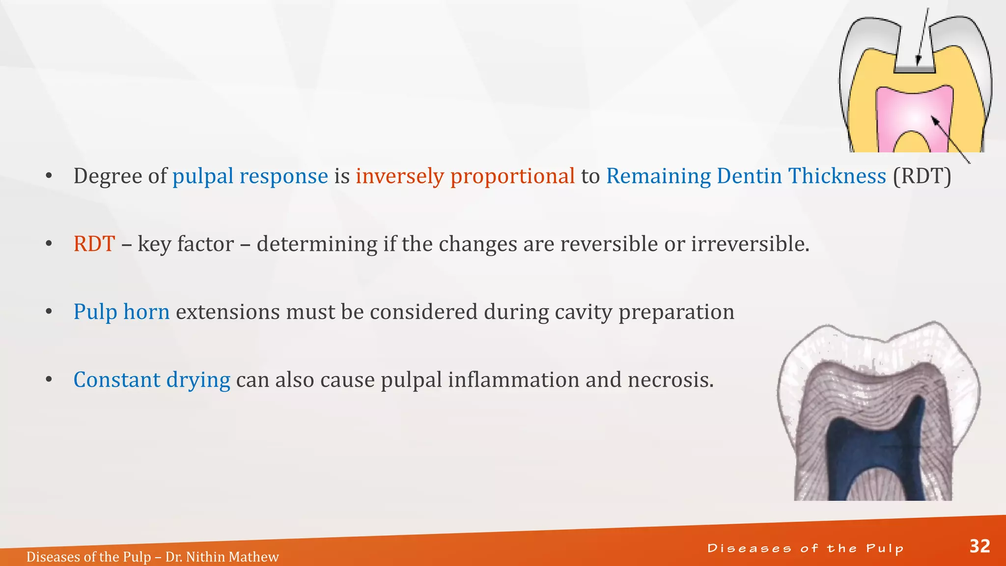 Diseases of the Pulp | PDF