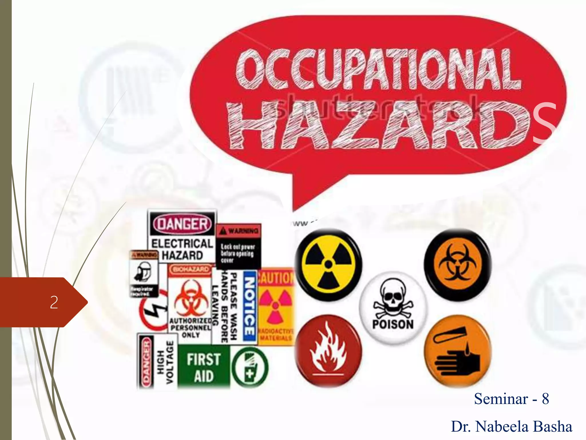Occupational hazards | PPTX