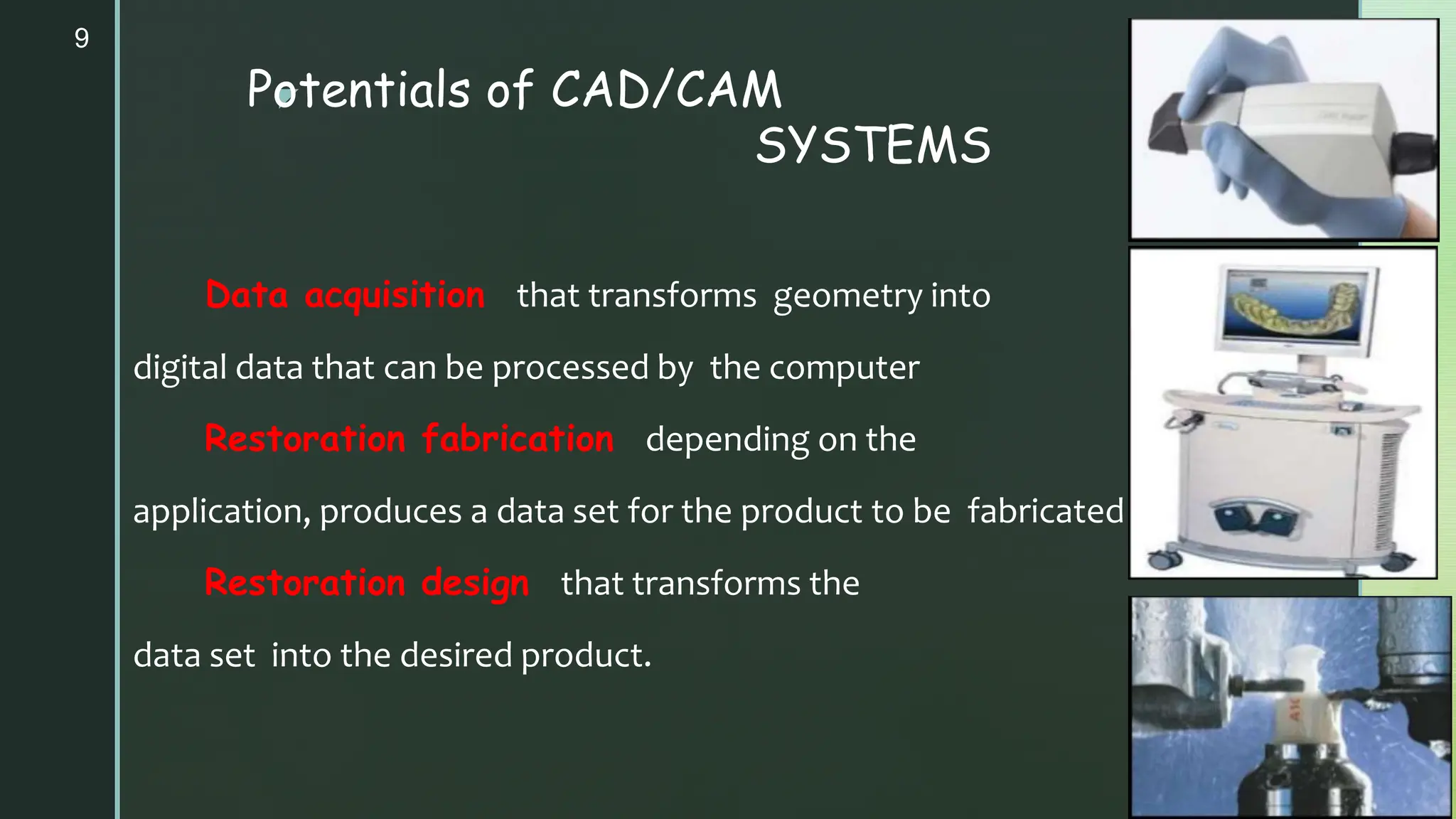 seminar 8 CAD CAM.pptx presented by third year pg | PPT