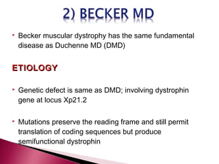 Muscle Dystrophy | PPT