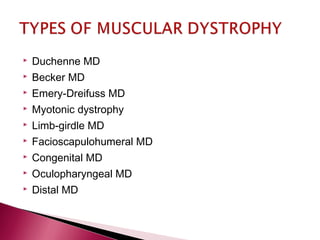 Muscle Dystrophy | PPT