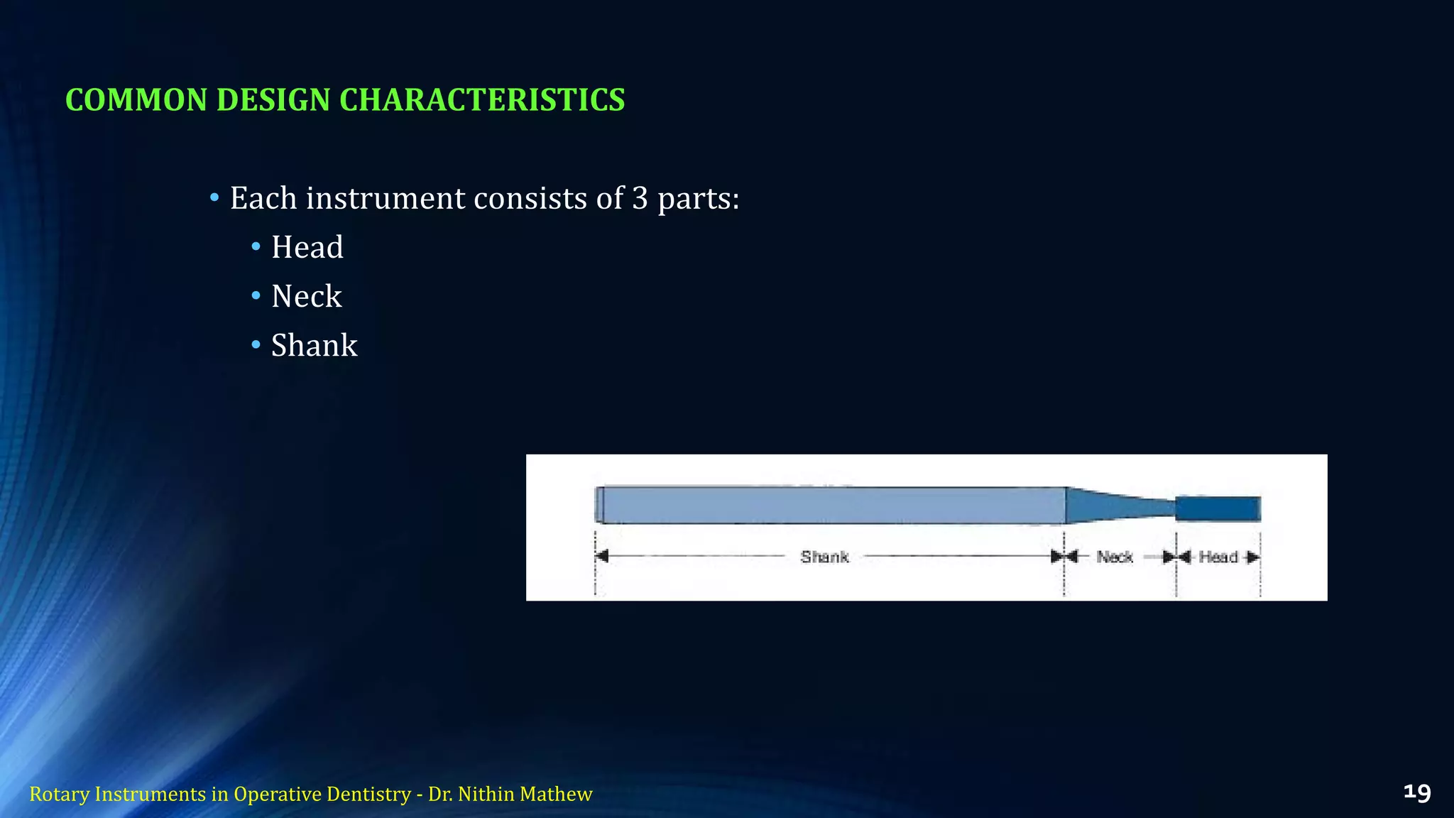 Rotary Instruments in Operative Dentistry | PDF