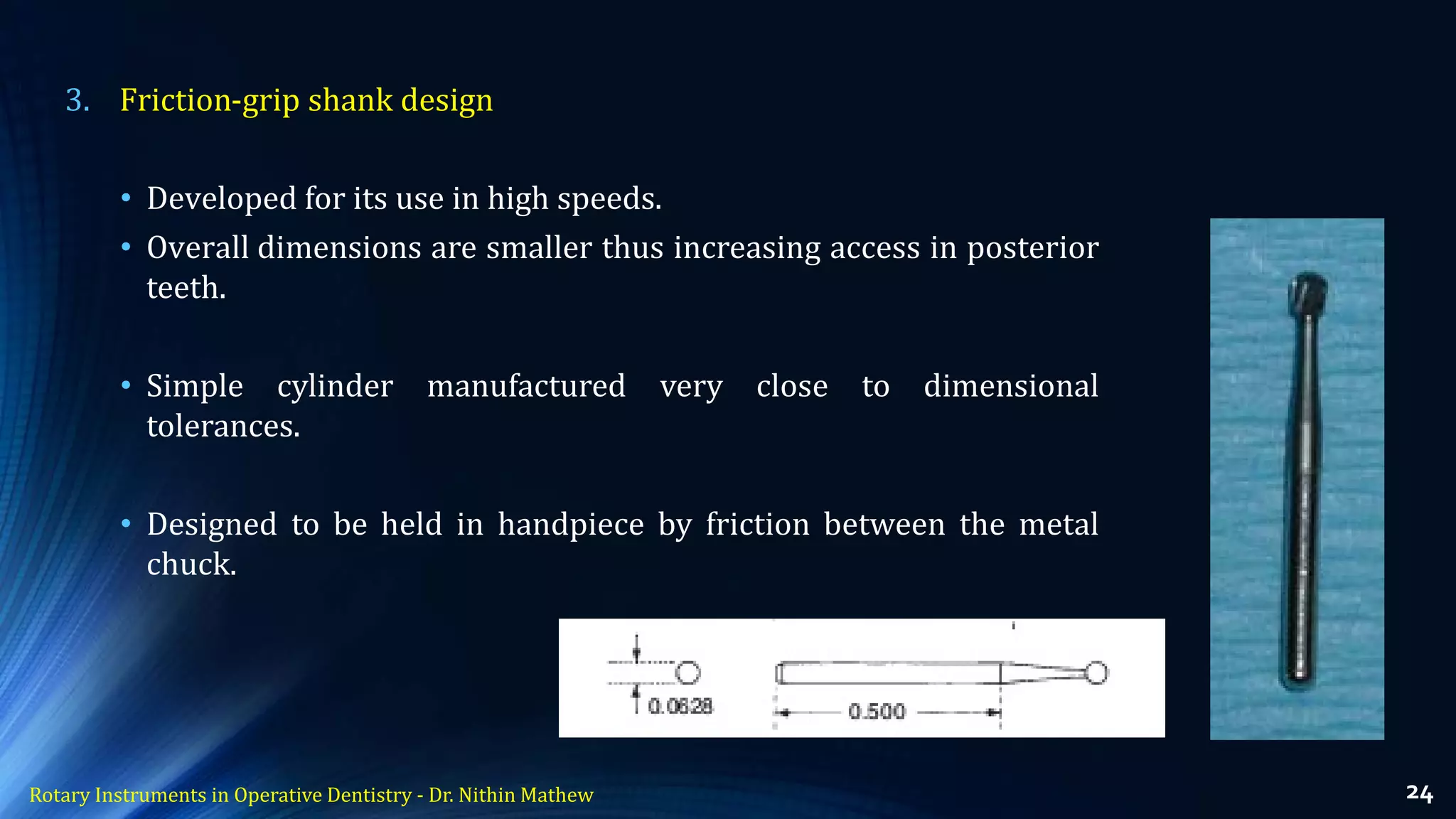 Rotary Instruments in Operative Dentistry | PDF