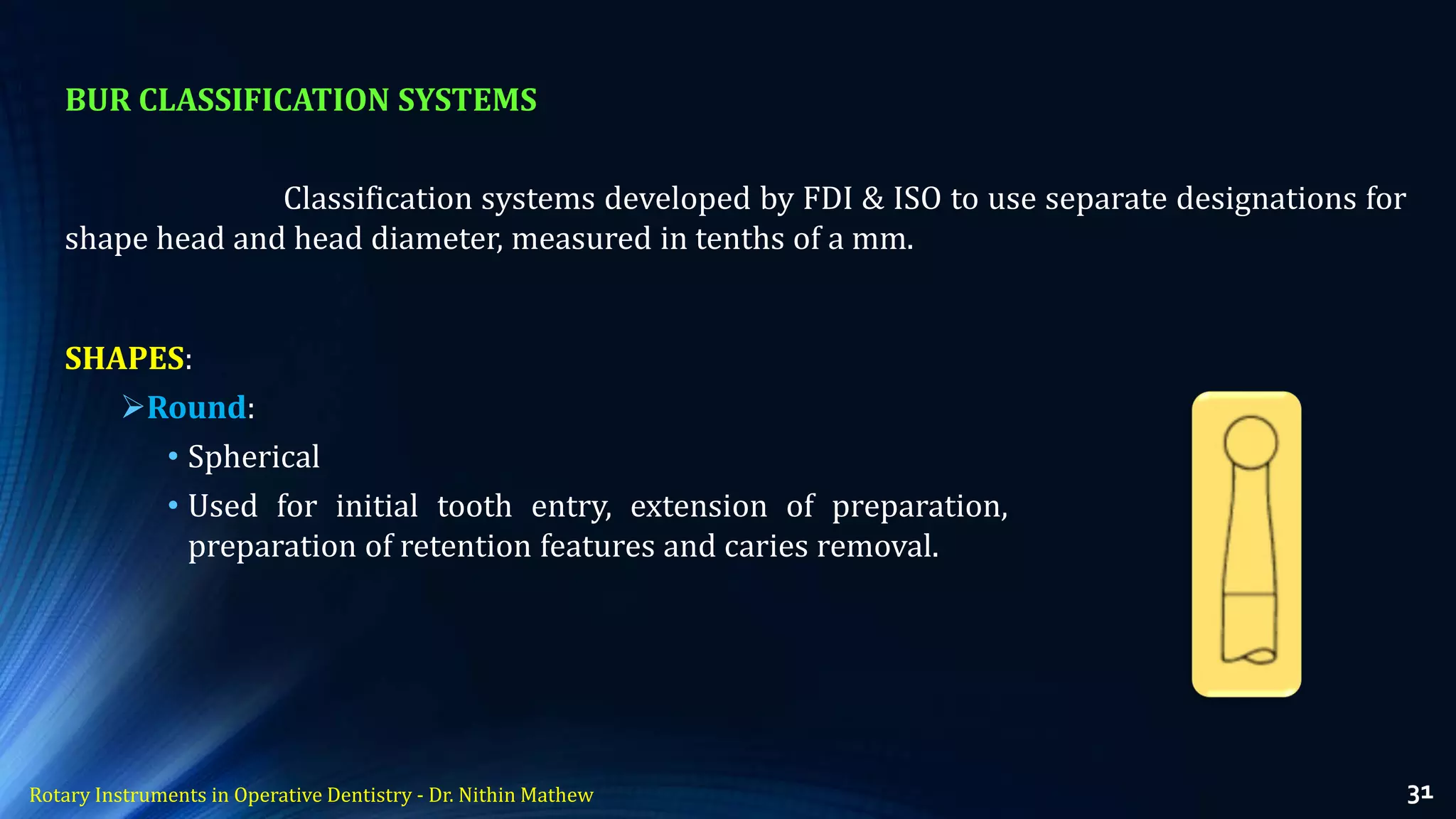 Rotary Instruments in Operative Dentistry | PDF