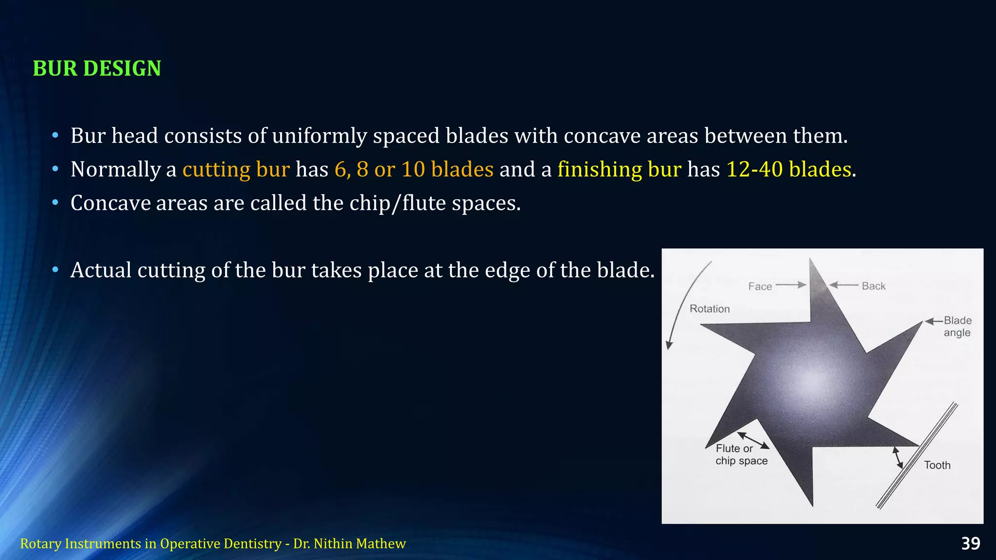 Rotary Instruments in Operative Dentistry | PDF