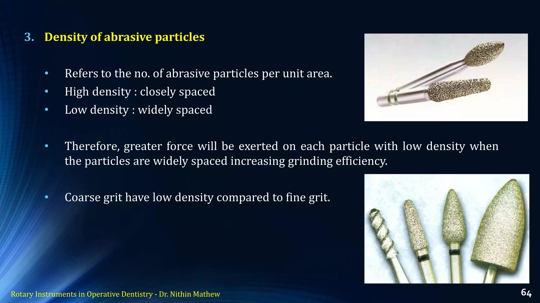 Rotary Instruments in Operative Dentistry | PDF
