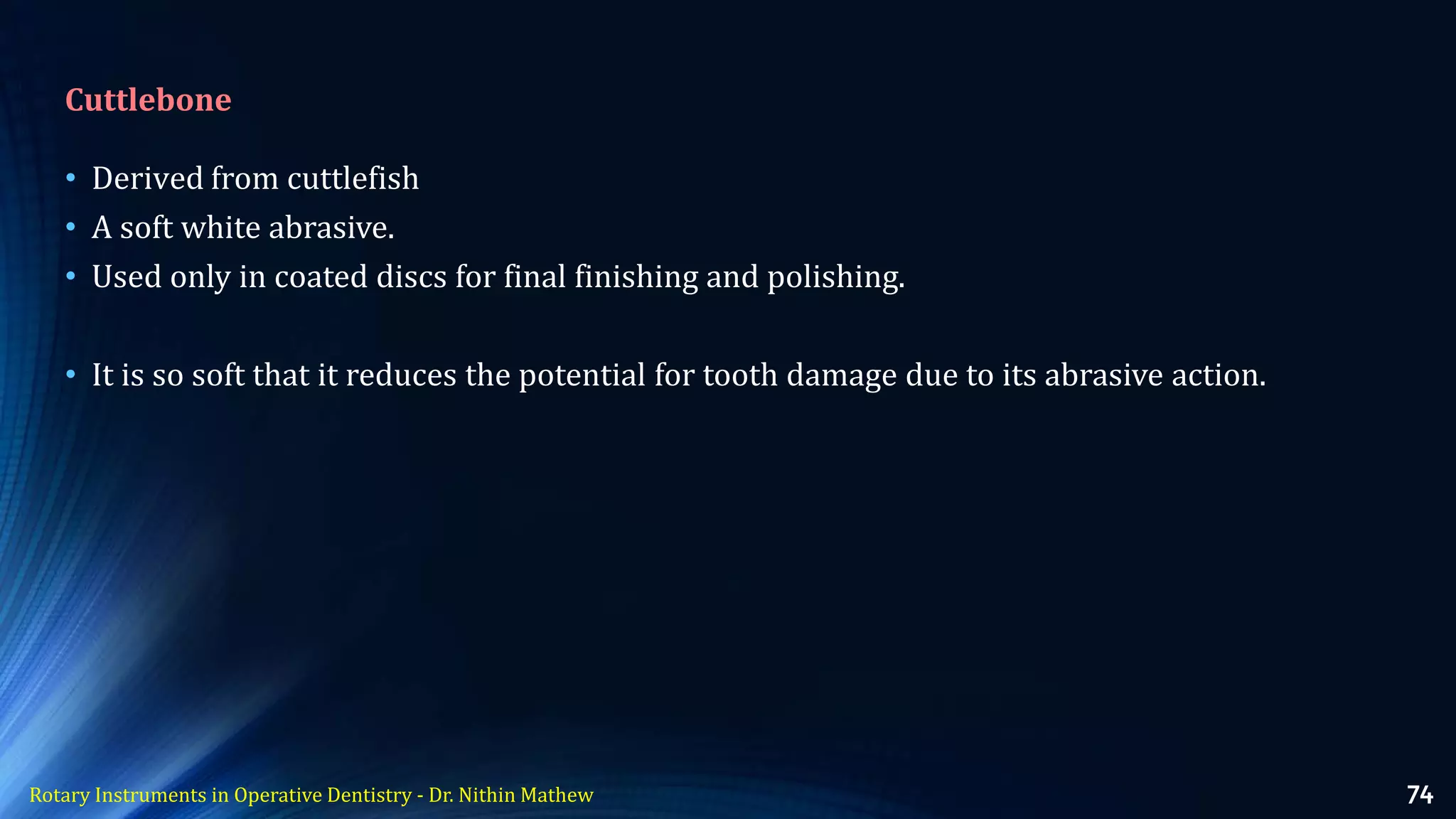Rotary Instruments in Operative Dentistry | PDF