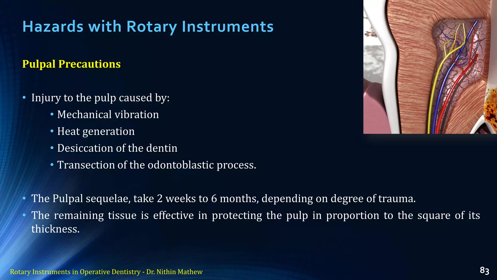 Rotary Instruments in Operative Dentistry | PDF