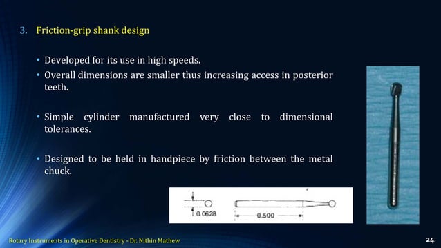 Rotary Instruments in Operative Dentistry | PDF