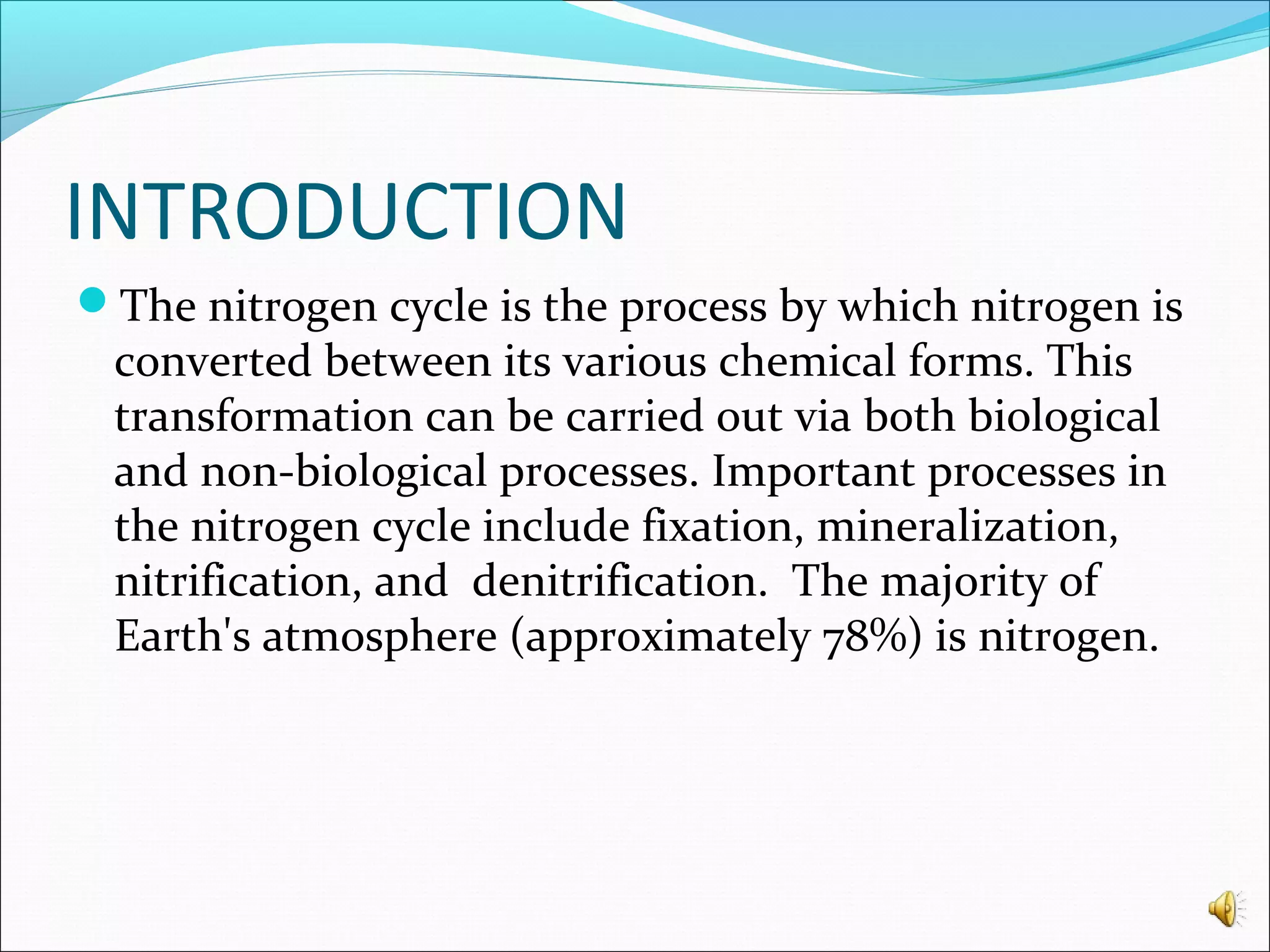MICROORGANISMS AND NITROGEN CYCLE | PPT