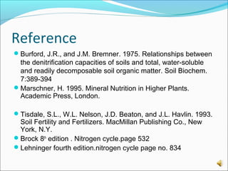 MICROORGANISMS AND NITROGEN CYCLE | PPT