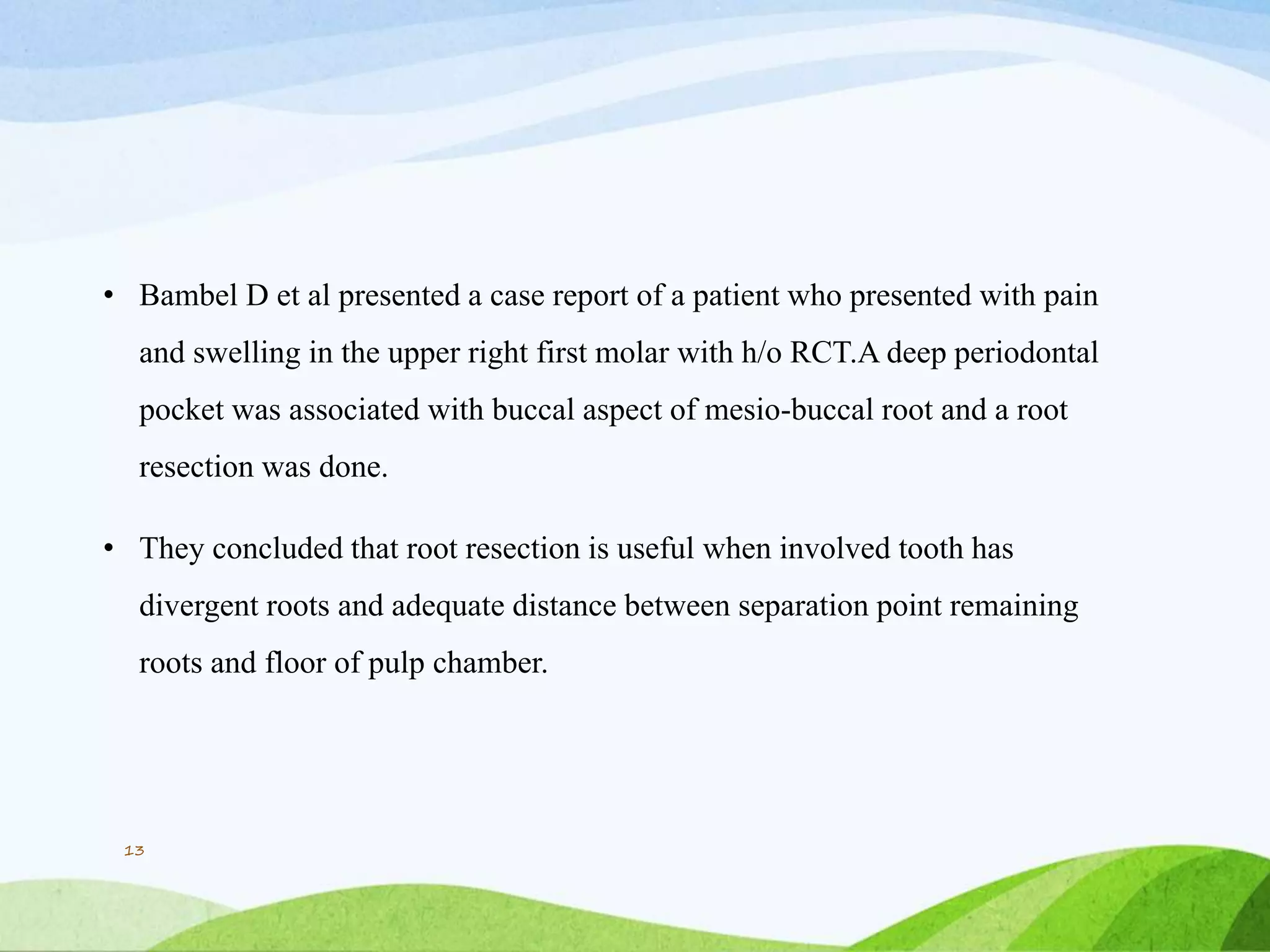 Preparation of periodontally weakened teeth | PPTX