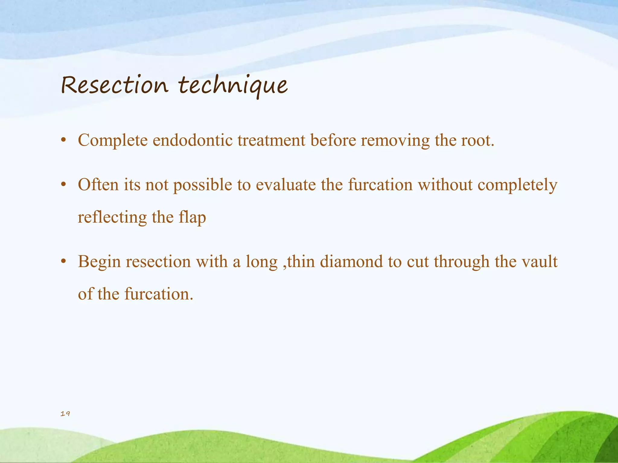 Preparation of periodontally weakened teeth | PPTX