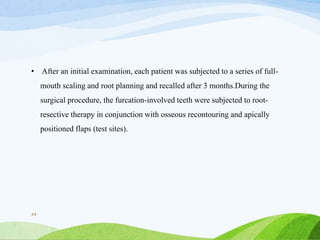 Preparation of periodontally weakened teeth | PPTX