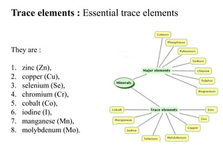 Details of Trace elements in oral health | PPTX