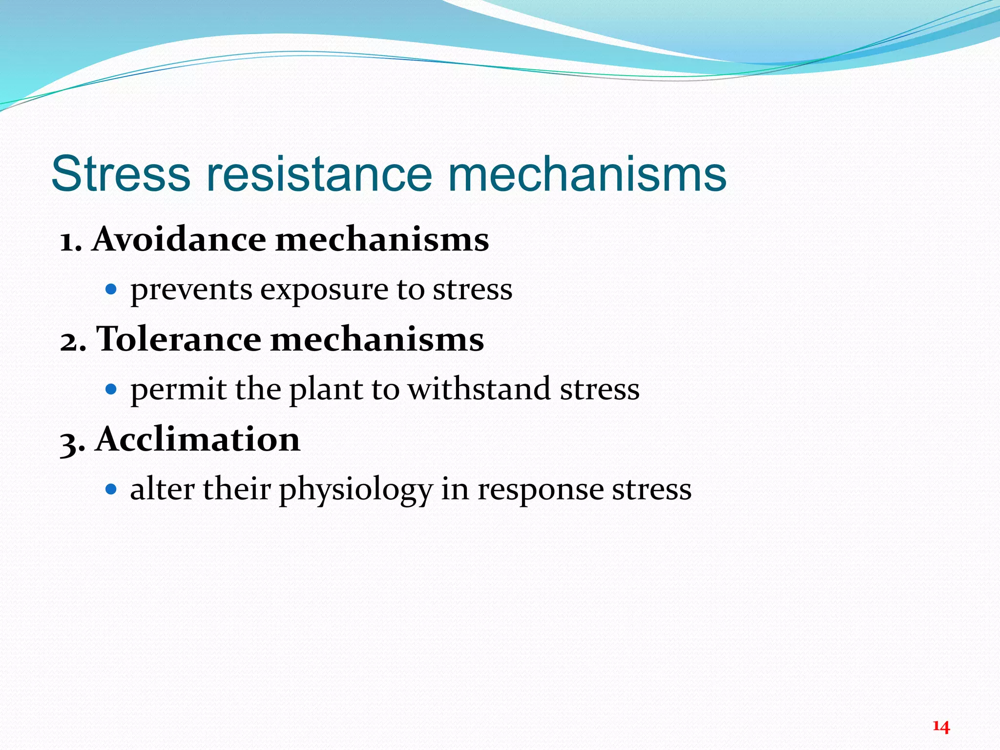 Seminar abiotic stress | PPTX