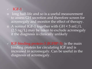 Seminar Acromegaly 140123035403-phpapp02 | PPTX