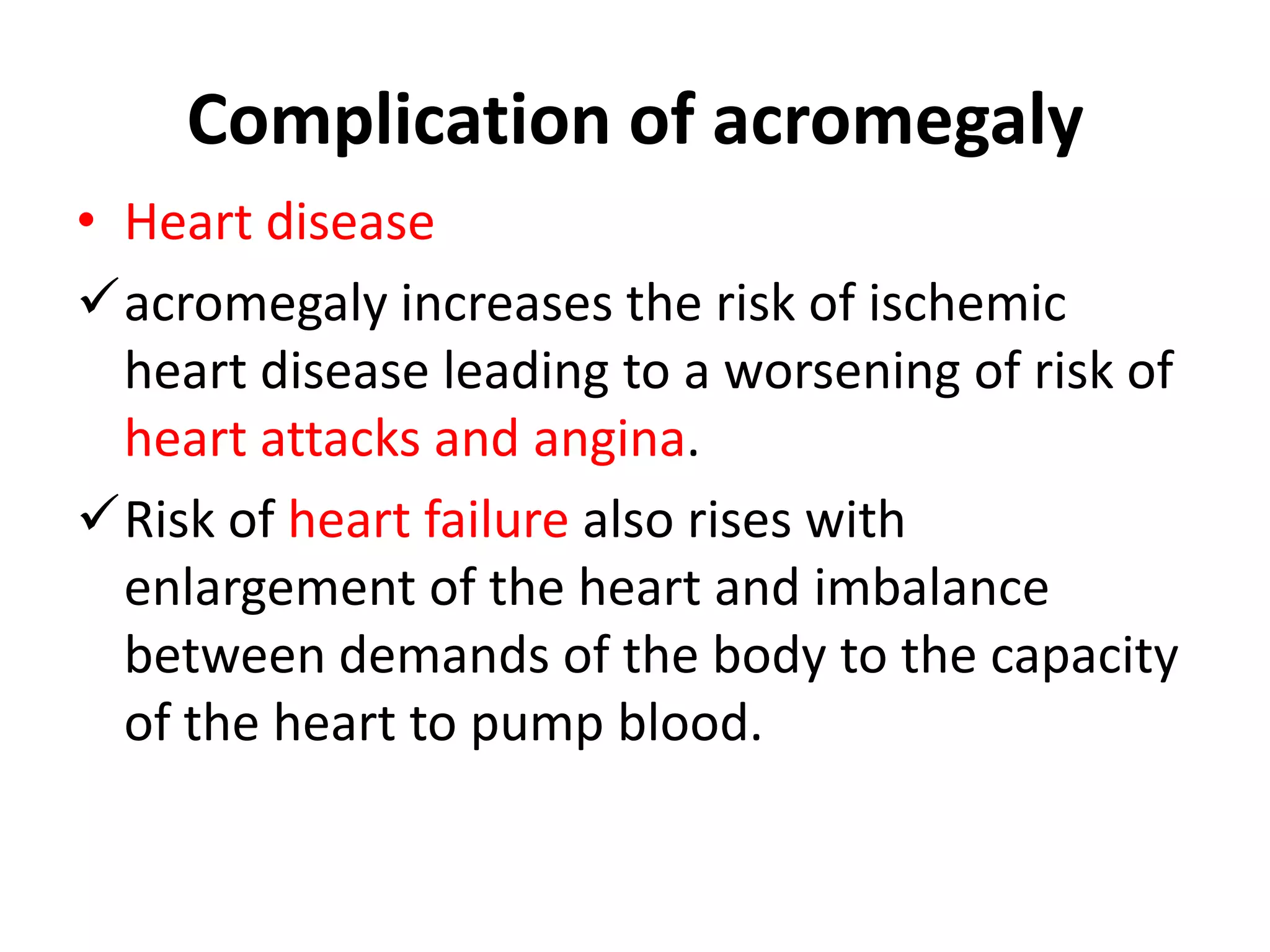 acromegaly | PPTX