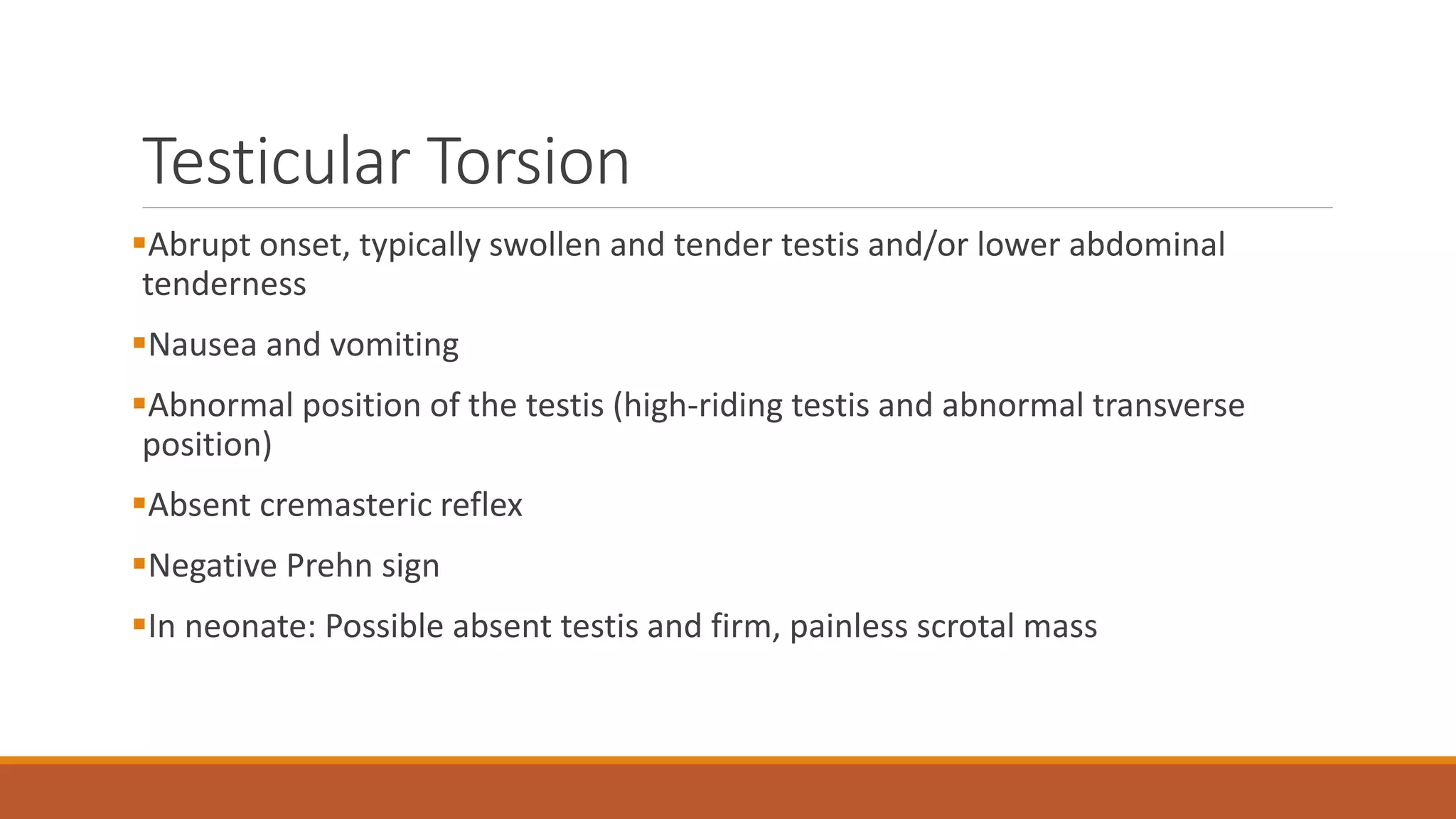 Acute Scrotum | PPTX