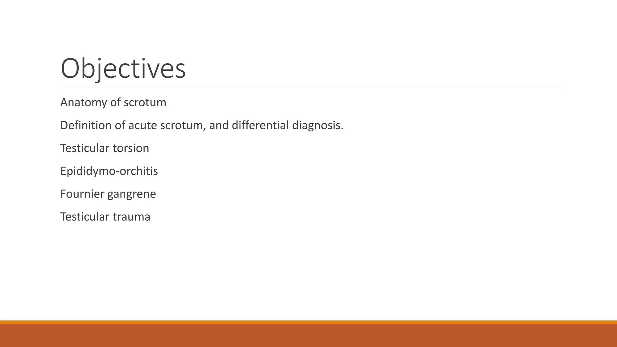 Acute Scrotum | PPTX