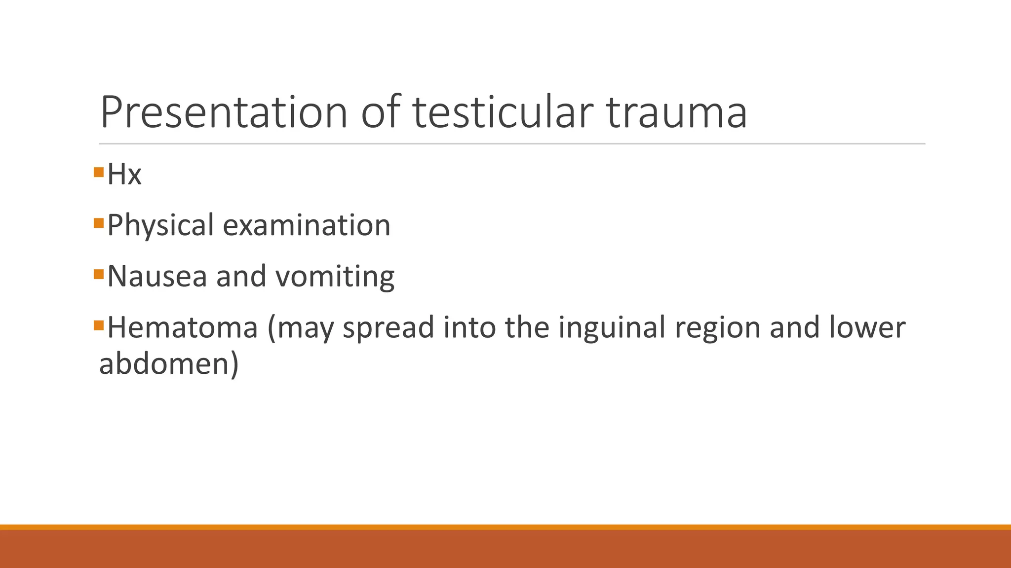 Acute Scrotum | PPTX