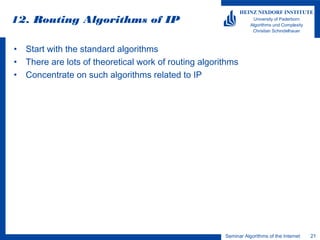 Seminar algorithms of web | PPT