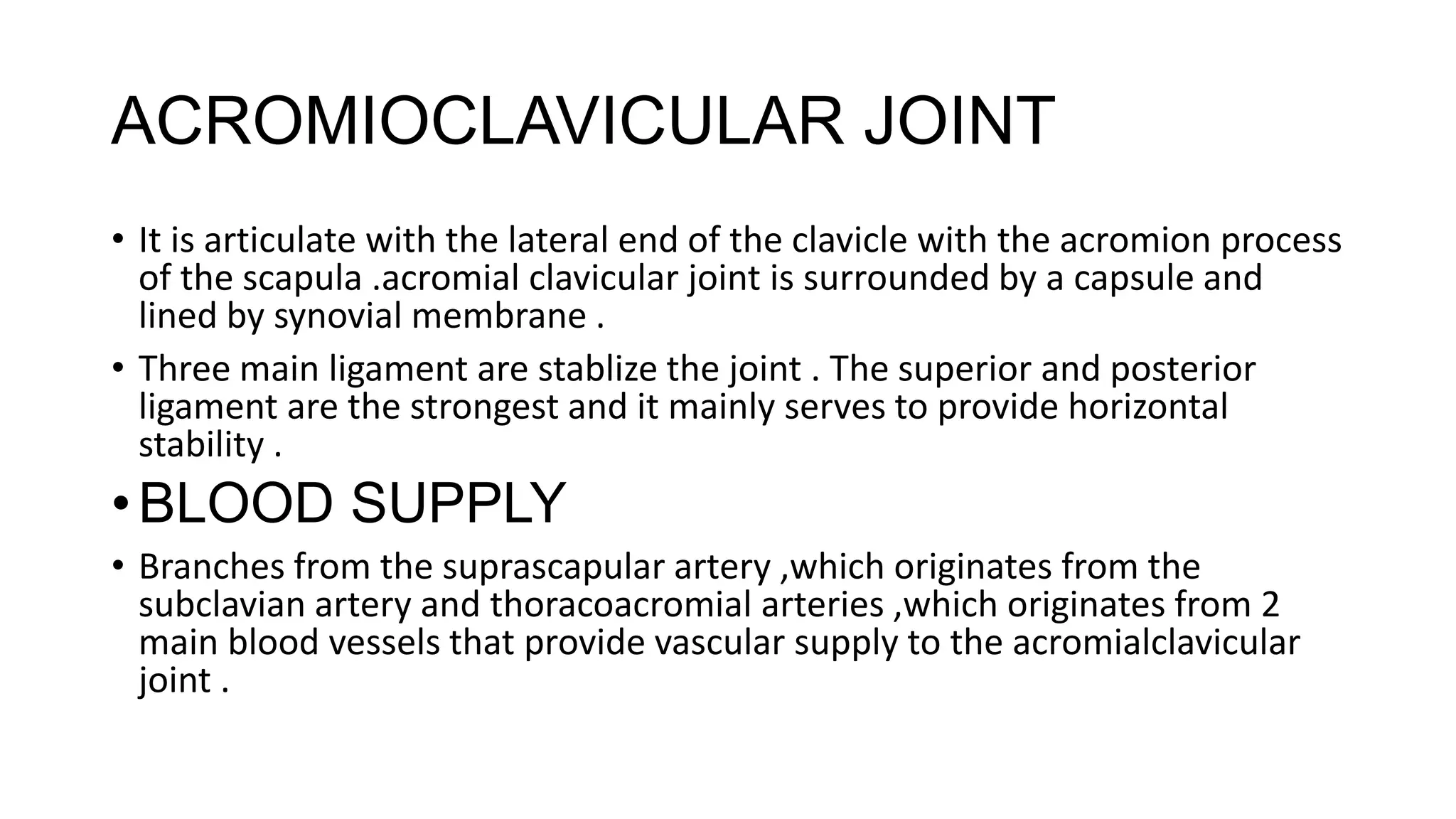 The scapula | PPTX