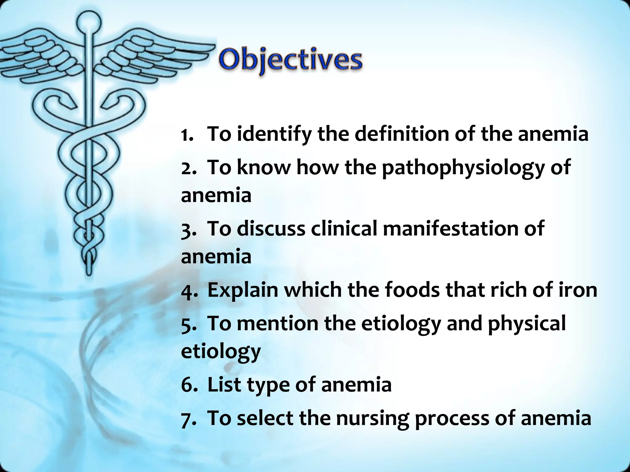 Seminar anemia ppt | PPT