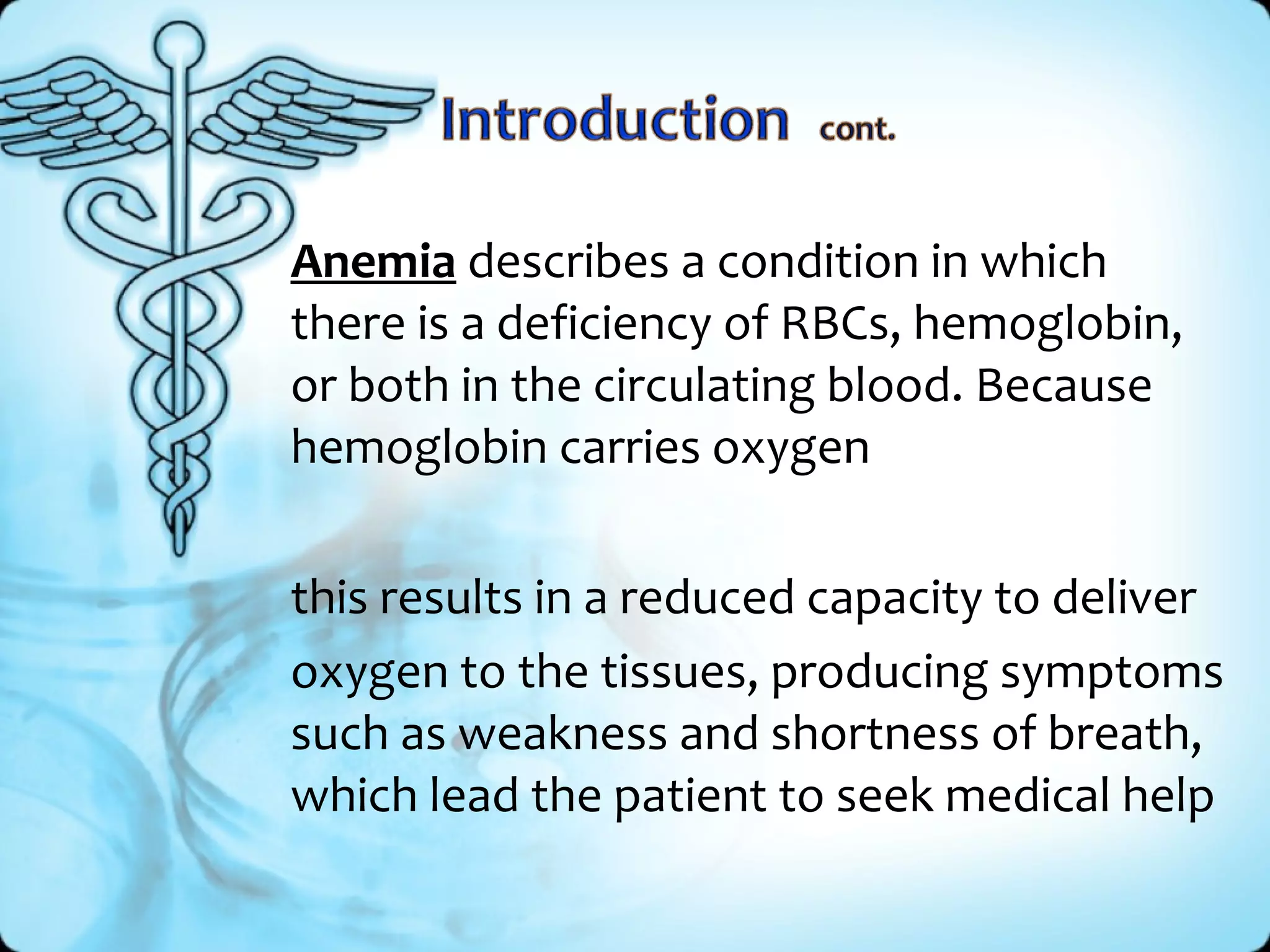 Seminar anemia ppt | PPT