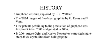 Seminar graphene ppt | PPTX