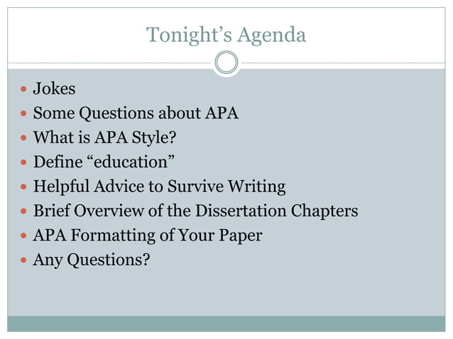 APA Style, Writing And You | PPT