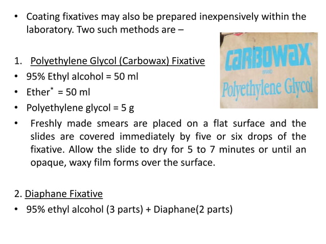 Fixatives | PPTX