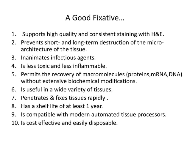 Fixatives | PPTX